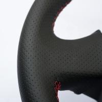 China For Lada Granta 2011 2012 2013 2014 2015 2016  Design High Quality Steering Wheel Cover with Black Leather for sale