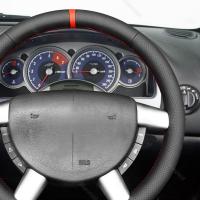 China DIY genuine leather steering wheel cover for Holden Commodore SV6 2004-2007 for sale