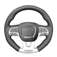 China Custom Hand Sewing Car Wheel Covers Steering Wheel for Dodge SRT Dart Challenger Charger Durango Caliber Avenger Ram for sale