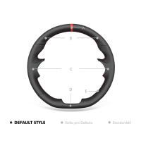 China Hand Sewing Leather Steering Wheel Cover For MG ZS EV HS MG3 MG5 MG6 EZS 2018-2023 for sale