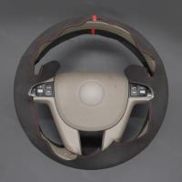 China Custom Hand Stitching Suede Steering Wheel Cover for Holden Commodore VE Ute Calais Berlina Caprice Statesman 2006-2013 for sale