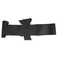 China Customize Personalized Hand Sewn DIY Black Artificial Leather Steering Wheel Skin Cover for Lada Granta 2011-2016 for sale
