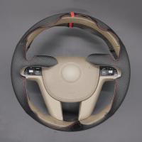 China Custom Hand Stitching Leather Carbon Steering Wheel Cover for Holden Commodore VE Ute Calais Berlina Caprice Statesman 2006-2013 for sale