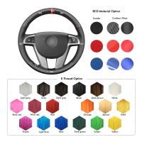 China Custom Hand Stitching Leather Carbon Steering Wheel Cover for Holden Commodore VE Ute Calais Berlina Caprice Statesman 2006-2013 for sale