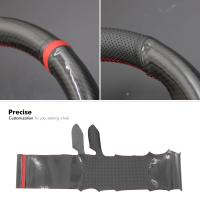 China Custom Hand Stitching Leather Carbon Steering Wheel Cover for Holden Commodore VE Ute Calais Berlina Caprice Statesman 2006-2013 for sale