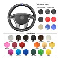 China Customized Available Durable Hand Sewing Steering Wheel Cover Wrap for Holden Commodore (VE) Ute Calais Caprice 2006-2013 for sale