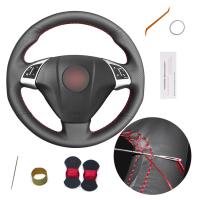 China Hand Stitching Artificial Leather Steering Wheel Cover for Fiat Bravo Linea Grande Punto 2005 2006 2007 2008 2009 2010 2011 2012 for sale
