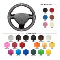 China Custom Hand Sewing PU Leather Steering Wheel Cover for Opel Vauxhall Corsa VXR Holden Astra H GSI Zafira B OPC Signum Vectra C for sale