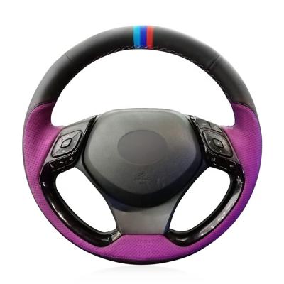 China Custom the Fashion Steering Wheel Covers with the High Quality for Your Car For Toyota C-HR CHR 2018 2019 for sale