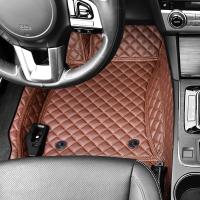 China Leather Customized Car Floor Mats for Subaru BRZ Crosstrek Forester Impreza Legacy Outback XV Levorg WRX Ascent 2010-2018 for sale