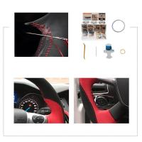 China For Ford KUGA Escape 2013-2016 for Ford C-MAX 2011-2014 Custom DIY Steering Wheel Cover Car Accessories for sale
