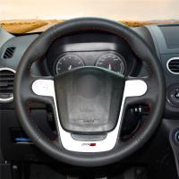 China Designer Leather Steering Wheel Cover stitched for MG3 MG 3 MG6 MG 6 MG5 MG 5 for sale