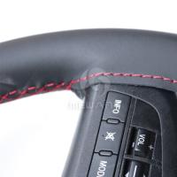 China Custom High Quality Leather Wheel Cover Steering for Decorating Your Car for sale