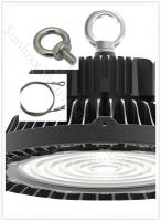 China UFO High Bay LED Lights Die Casting Pure Aluminum Shell Type With Safety Rope Component for sale