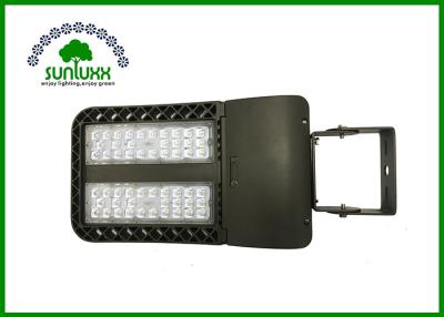 China Trunnion Bracket Mount LED Shoebox Light , Fan - Shaped 150W Street Area Light Fixtures for sale