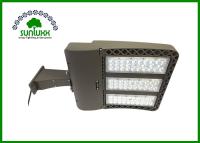 China 39000 Lumens 300W LED Shoebox Light , Bronze Finish LED Street Pole Fixtures for sale