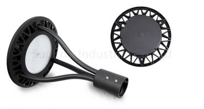 China Pole Head Replacement 60W LED Outdoor Post Top Lights With Transparent Lens for sale