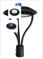 China 19500LM Post Top Luminaire , 400W HPS Replacement 150W Post Top Light Fittings for sale