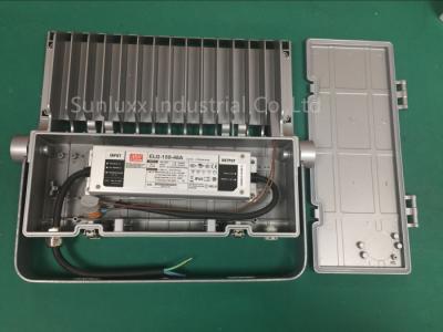 China 140LM/W 75W LED Sport Court Lighting Fixtures , IK10 IP66 LED Stadium Lights for sale