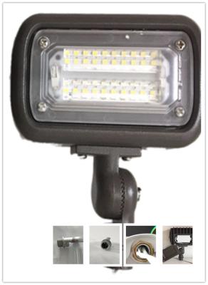 China 90° Beam Angle Mini LED Flood Lights , Slip Fitter Mount 30W LED Wall Pack Light for sale
