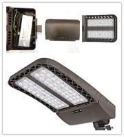 China Slim 200W LED Parking Lot Lights , IP65 Waterproof SMD3030 LED Parking Lot Fixtures for sale