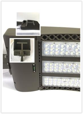 China Fan - Shaped LED Shoebox Retrofit Kit , 36000LM 300W LED Parking Lot Light Fixtures for sale