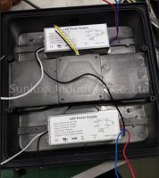 China Anti - Corrosion Gas Station Canopy LED Light Fixture 10800LM 90W Type for sale