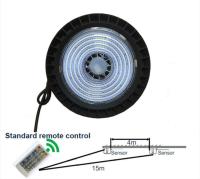 China Remote Control High Bay LED Lights 100W 14500Lm Die Casting Aluminum Radiator for sale