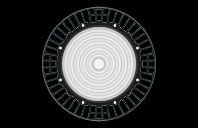 China 10VPWM UFO High Bay LED Lights 18600lm Corrosion Proof 120W For Factory Garage for sale