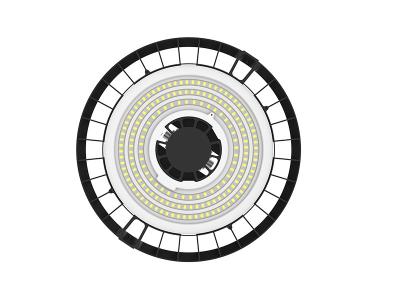China 150W 1-10V Dimmable Led High Bay Lights 24000lm High temperature resistant lighting160LM/w High Lumen LED Fixtures for sale