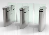 China DC 24V Optical Barrier Turnstile with 5 Million Cycle Life and 30 Persons/Minute Throughput for High-Security Access Control for sale