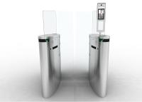 China DC 24V Optical Barrier Turnstile with 5 Million Cycle Life and 30 Persons/Minute Throughput for High-Security Access Control for sale