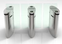 China DC 24V Optical Barrier Turnstile with 5 Million Cycle Life and 30 Persons/Minute Throughput for High-Security Access Control for sale