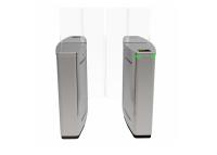 China IR Face Recognition Turnstile Gate 1200x330x990mm with 20-30 Persons/Minute Transit Speed and IP54 Rating for sale