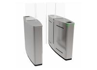 China IR Face Recognition Turnstile Gate 1200x330x990mm with 20-30 Persons/Minute Transit Speed and IP54 Rating for sale