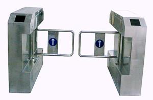 China Biometric Automatic Turnstile System with LED Indicators - 700mm Passage Width, 40 People/Minute Flow Rate for sale
