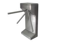 China 304 Stainless Steel Waist Height Tripod Turnstile Gate - 510mm Arm Length, 25-30 Persons/Minute Flow Rate for sale