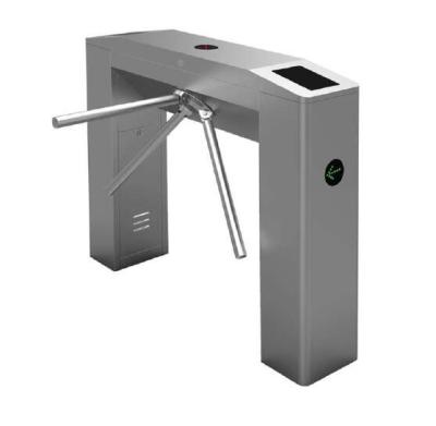 China Smart Lock Tripod Turnstile Gate 60cm Passage Width 25-30 Persons/Minute Access Control System for sale