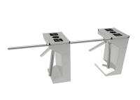 China Access Memory Tripod Turnstile Gate 550mm Passage Width 25-30 Persons/Min Flow Rate Outdoor Security for sale