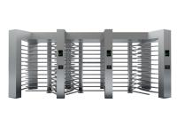 China 3-Lane Automatic Turnstile Gate with 500-600mm Arm Length and 25-30 Persons/Minute Flow Rate for sale
