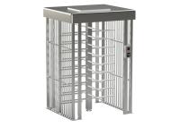 China 4 Sections Full Height Turnstile Gate with LED Display - 500-600mm Arm Length, 40W Power Consumption for sale