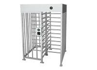 China 4 Sections Full Height Turnstile Gate with LED Display - 500-600mm Arm Length, 40W Power Consumption for sale