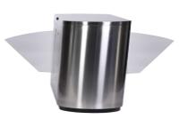 China 304 Stainless Steel Flap Turnstile Gate with RFID Reader - 25-30 Persons/Minute Flow Rate, DC 24V Motor for sale
