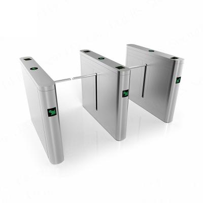 China Synchronization Face Recognition Turnstile with 450mm Arm Length and 30 Person/Minute Flow Rate - Stainless Steel Access Control System for sale