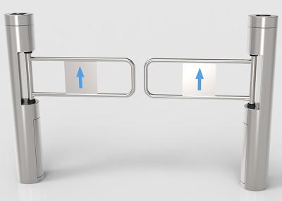 China RNCF2008J Bidirectional Manual Swing Pedestrian Turnstile Gate - 2.0mm Stainless Steel, 30 Persons/Minute Capacity for sale