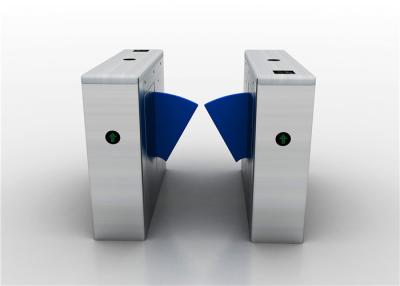 China 27cm Flap Auto Turnstile Gate - 25-30 Persons/Minute Flow Rate with AC220V/110V Voltage - CE Approved Security Access Control for sale