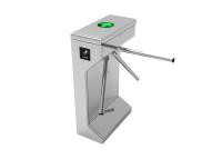 China 220V Electronic Tripod Turnstile Gate - 510mm Arm Length, 25-30 Persons/Minute Flow Rate, SS304 Stainless Steel Construction for sale