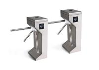 China LED Indicator Auto Turnstile Gate 48x28x98cm Stainless Steel with 40W Power Consumption for sale