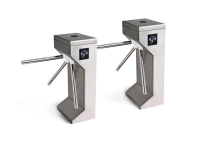 China LED Indicator Auto Turnstile Gate 48x28x98cm Stainless Steel with 40W Power Consumption for sale