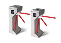 China LED Indicator Auto Turnstile Gate 48x28x98cm Stainless Steel with 40W Power Consumption for sale